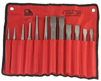12pc Punch & Chisel Set – Charnwood Supplies