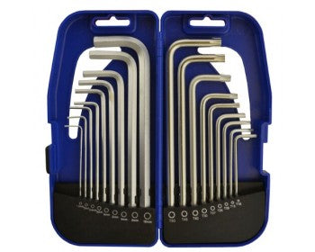 18pc Hex & Torx Key Bit Set – Charnwood Supplies