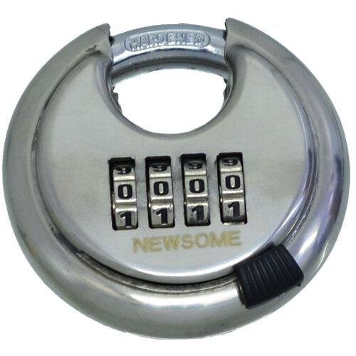 70mm Combination Moon Disc Padlock – Charnwood Supplies