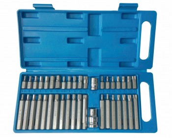 40pc Hex, Spline and Torx Bit Set – Charnwood Supplies