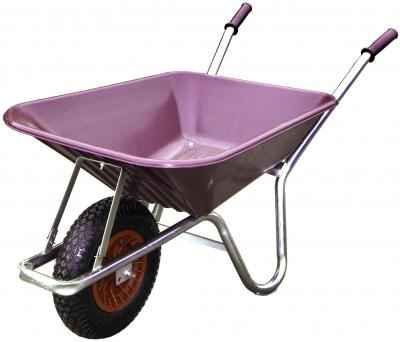 Wheelbarrow (Burgundy) – Charnwood Supplies