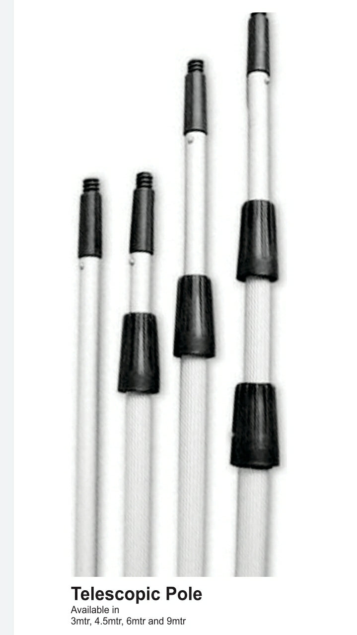 ALLOY TELESCOPIC POLE 1.8 METRE TO 5 METRE – Charnwood Supplies